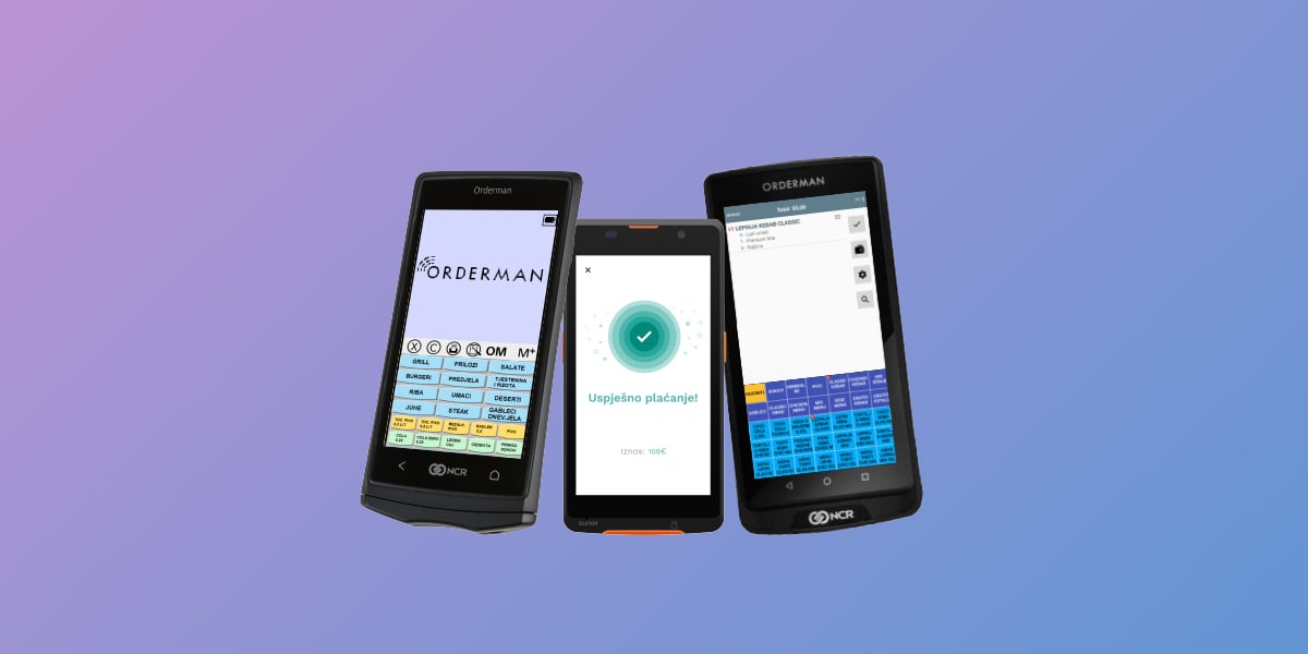 Handheld terminals for waiters - Monri Payments