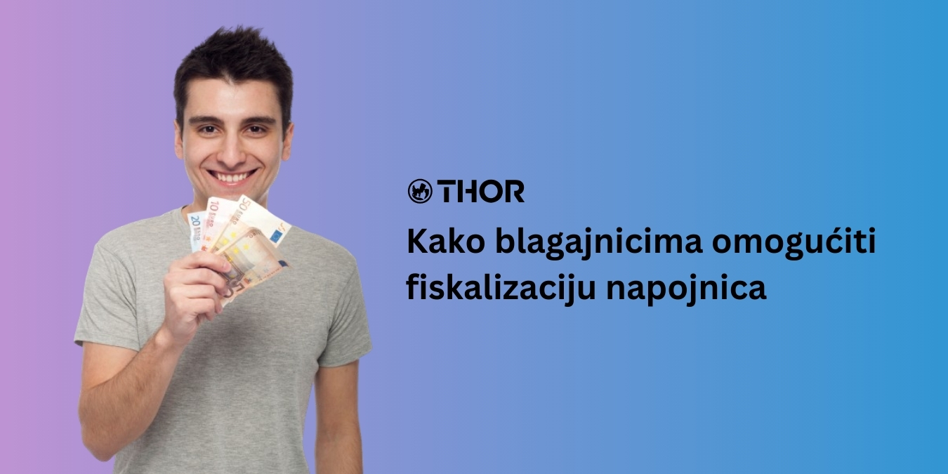 Thor: Kako primati i fiskalizirati napojnice - Monri Payments